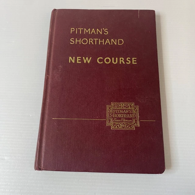 PITMANS'S SHORTHAND NEW Course Isaac Pitman New Era Edition Vintage ...