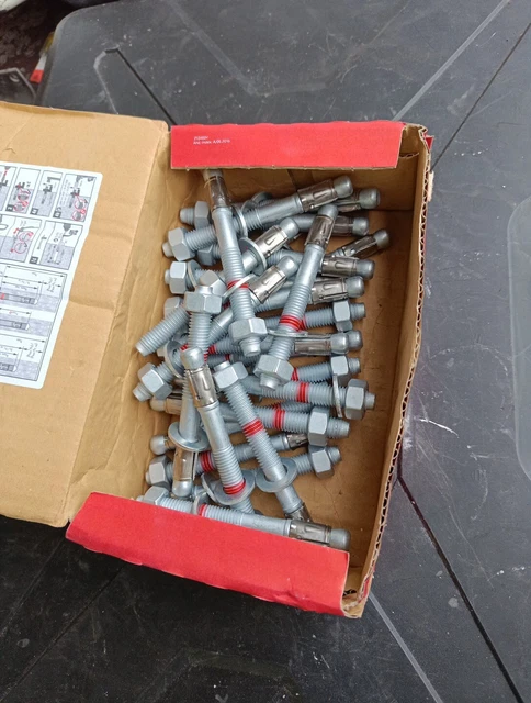 HILTI ANCHOR BOLTS 25" HST3 M12/115 40/20 £50.00 - PicClick UK