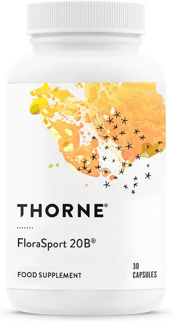 THORNE FLORASPORT 20B - 20 Billion Active Cultures per Capsule - 30 ...