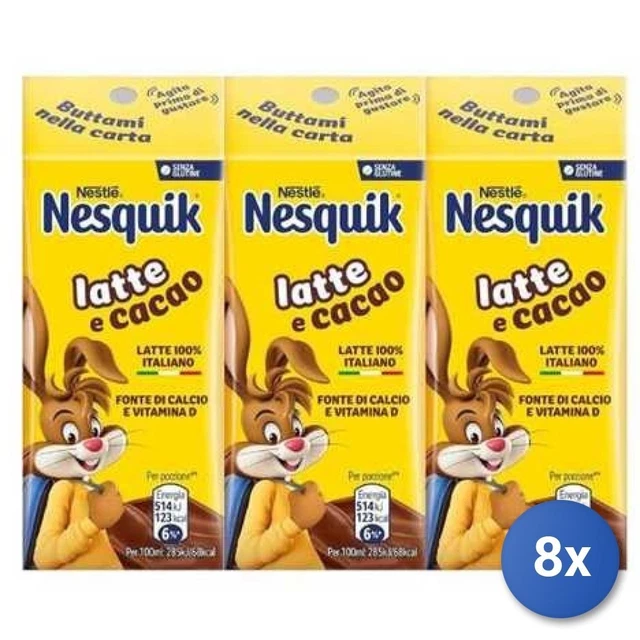 8X MULTIPACK NESTLE Nesquick Ready To Drink 180Ml X 3 £37.48 - PicClick UK