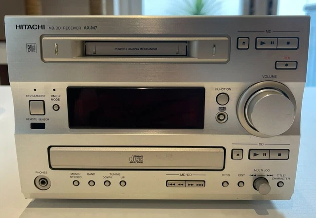 HITACHI AX-M7 MD/CD FM/AM Receiver Mini Disc, CD Radio - Used £34.99 ...