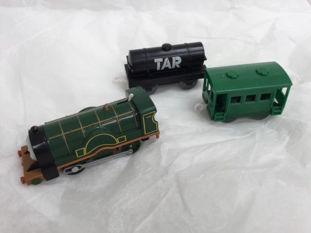 THOMAS AND FRIENDS Trackmaster Train - Emily + Tar + Carriage £7.99 ...