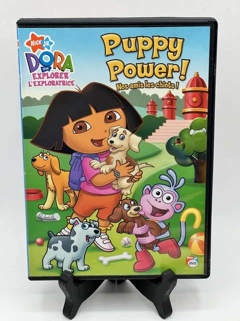 NICK JR DORA the Explorer Puppy Power DVD Bilingual 2007 Very Good $8. ...