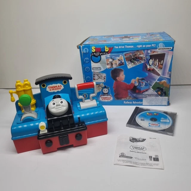 THOMAS & FRIENDS Railway Adventures PC CD Rom Game Steering Wheel Rare ...