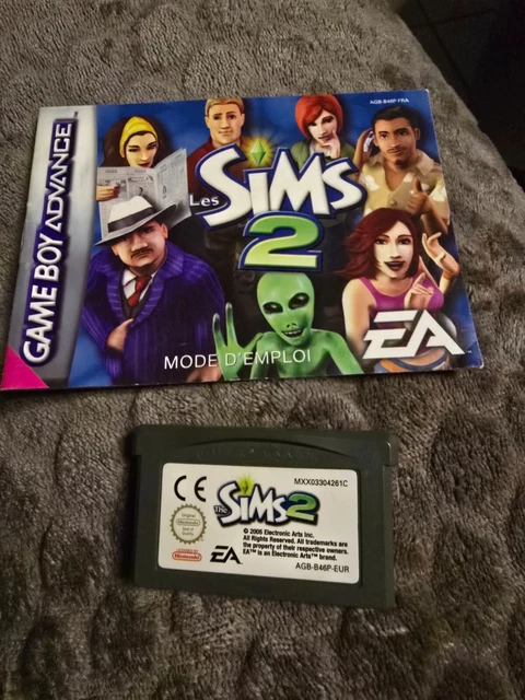 JEU SIMS 2 Nintendo game boy advance sp EUR 17,00 - PicClick FR