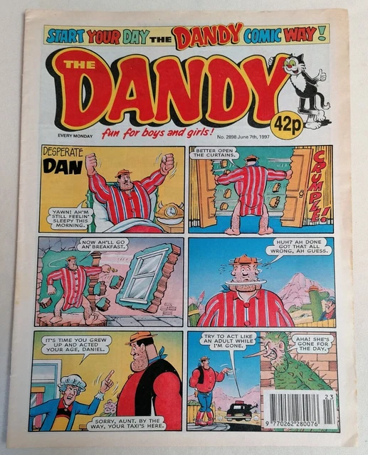 COMIC - VINTAGE British Comic The Dandy Fun For Boys & Girls No. #2898 ...