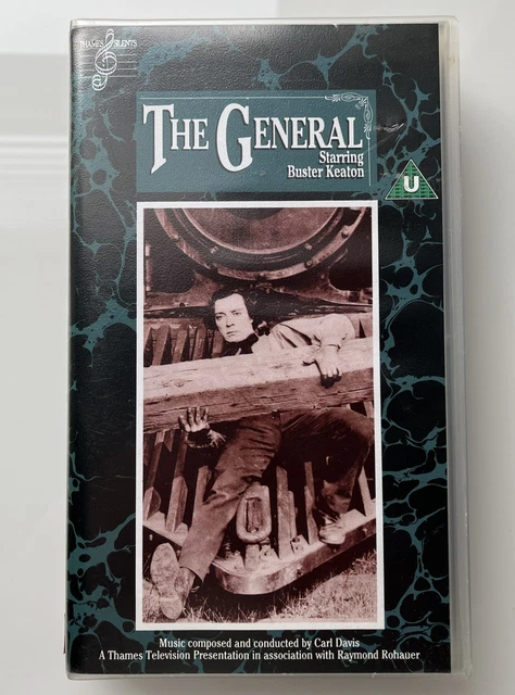 BUSTER KEATON THE General VHS Rare Classic Film Silent Comedy Movie ...