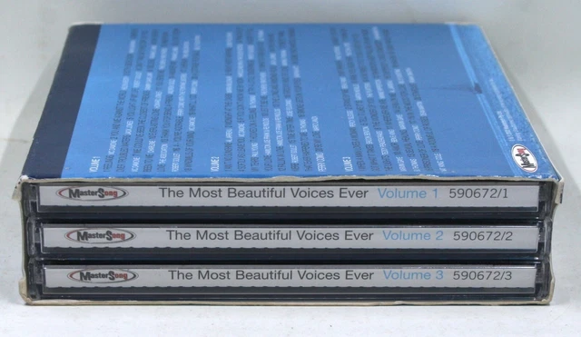 THE MOST BEAUTIFUL Voices Ever. Compilation Album (3 disc set). 2003 £3 ...