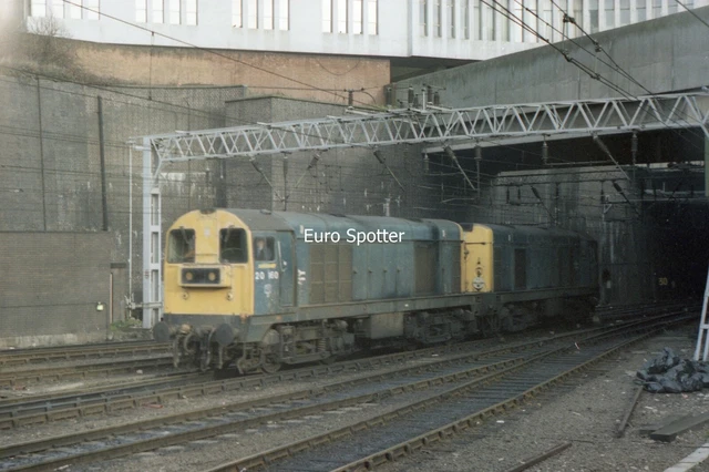 B244 35MM NEGATIVE Class 20 20160 Birmingham New Street c.1988 £2.54 ...