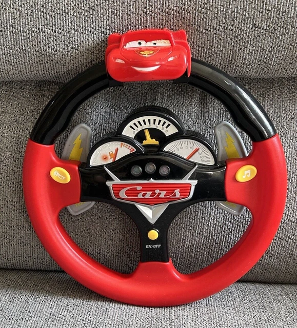DISNEY PIXAR INTERACTIVE cars steering wheel £19.99 - PicClick UK
