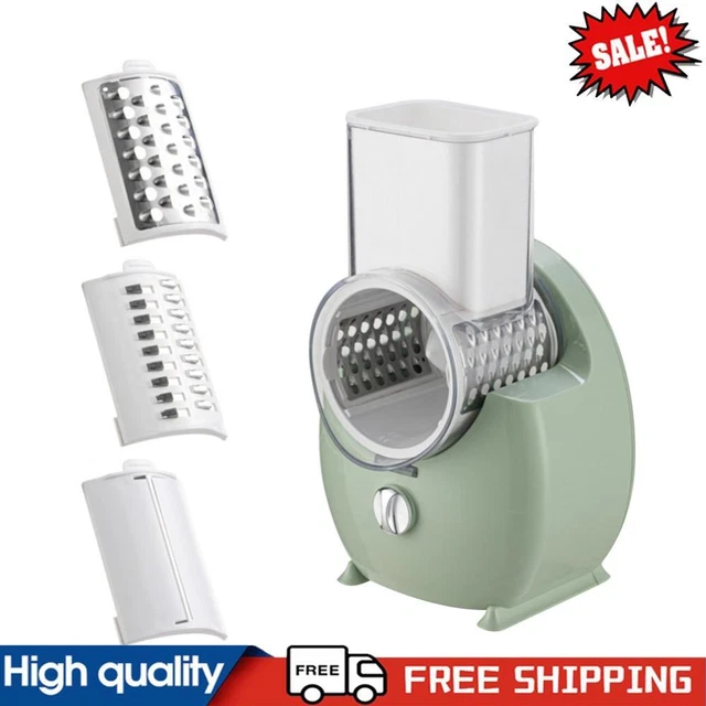3-IN-1 ELECTRIC VEGETABLE Slicer Household Kitchen Potato Shredder ...