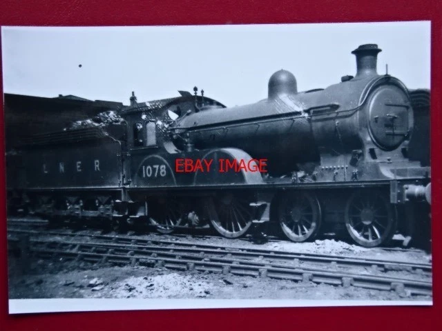PHOTO LNER Ex Ner Class D20 Loco No 1078 Br 62383 £3.00 - PicClick UK