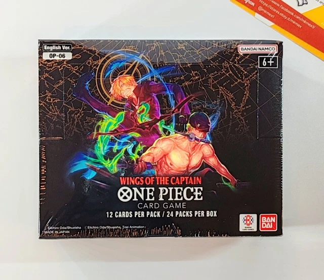 ONE PIECE OP06 Wings Of The Captain Booster Box Factory Sealed 2023 English EUR 139,00 - PicClick FR