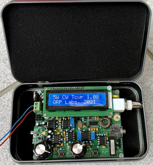 QCX, QRP, KURZWELLE, Amateurfunk, Sende-Empfänger, Transceiver, QRP ...