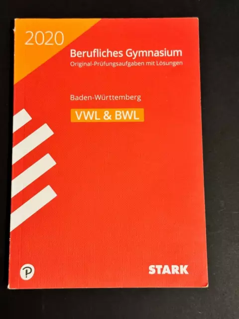 BERUFLICHES GYMNASIUM VWL & BWL Original Prüfungsaufgaben mit Lösungen EUR 1,00 - PicClick DE
