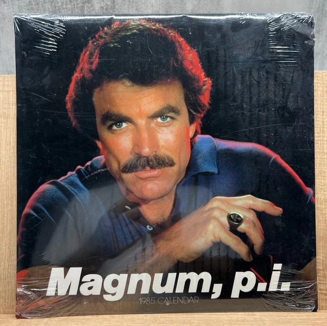 MAGNUM P.I. TOM Selleck Hawaiian Private Investigator 1988 Calendar ...