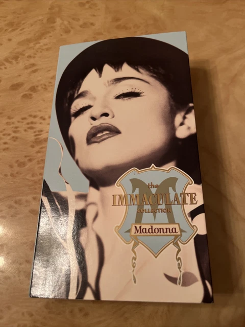 MADONNA IMMACULATE COLLECTION TESTED VHS 12 Music + Videos 1990 MTV ...