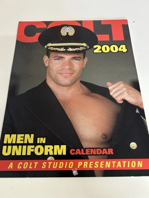 COLT 2004 CALENDAR Men In Uniform Gay Male Nude £40.00 - PicClick UK