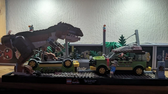 LEGO JURASSIC PARK T-rex Breakout Display Set 76956 £54.80 - PicClick UK