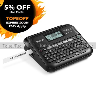 BROTHER PT-D460BT P-TOUCH Bluetooth Label Maker/Labeler PC Software ...