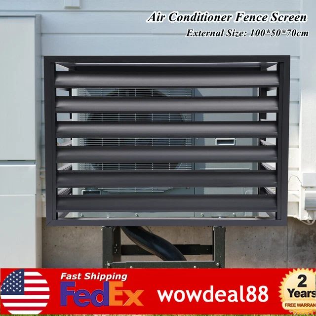 AIR CONDITIONER FENCE Screen 100*50*70 Air Conditioner Privacy Screen ...
