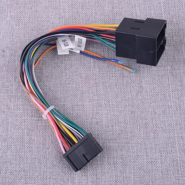20 PIN ISO Harness Android Car SUV Stereo Radio Port Adapter Cable £12. ...