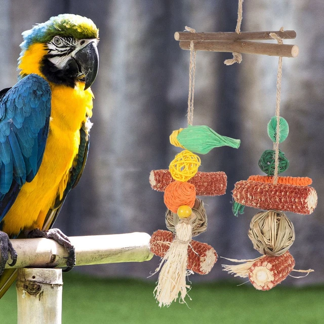 BUNNY CHEW TOY Rabbit Cage Accessory Small Animal Hanging Chew Toy ...