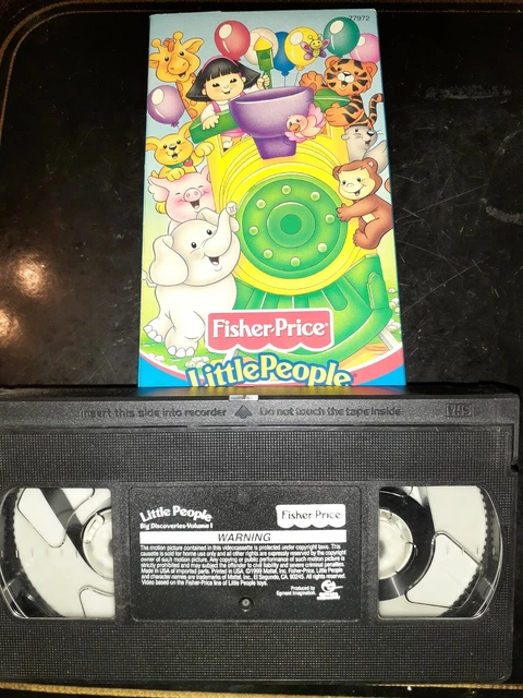FISHER-PRICE LITTLE PEOPLE Volume 3 Discovering Animals (VHS, 2001) £1. ... FISHER-PRICE LITTLE PEOPLE Volume 3 Discovering Animals (VHS, 2001) £1. ...