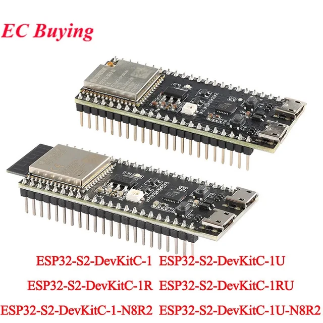 MÓdulo De Placa De Desarrollo Wifi Esp32 S2 Devkitc Esp32 S2 Solo 2 U 