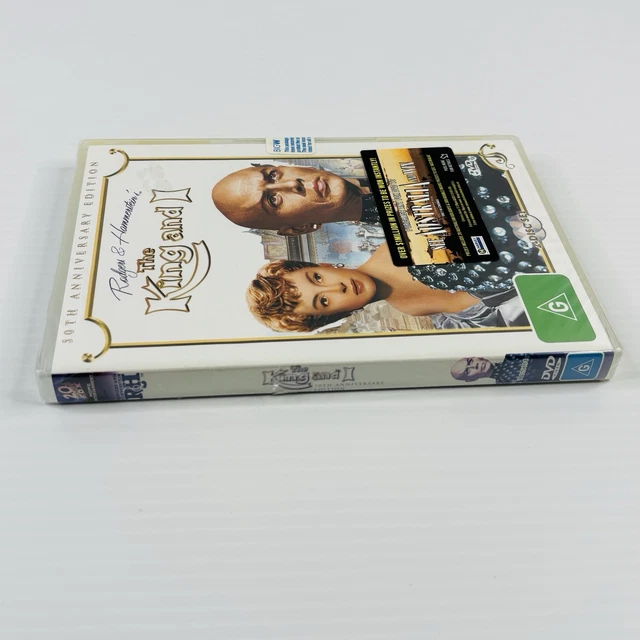 THE KING AND I DVD 50th Anniversary Edition Brand New Sealed R4 PAL ...