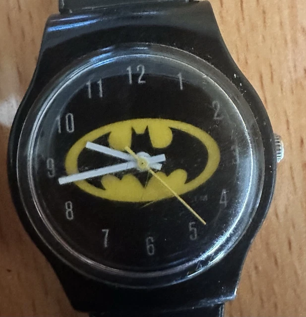VINTAGE ZEON Batman Analogue Watch (b) £11.12 - PicClick UK