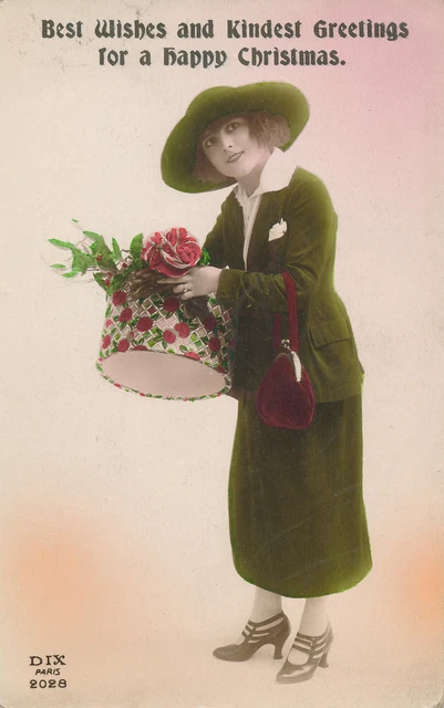 PC42914 BEST WISHES and Kindest Greetings for a Happy Christmas. Dix ...