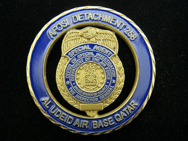 USAF AIR FORCE Office of Special Investigations Detachment 258 ...