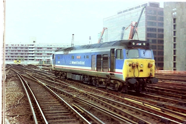 35MM RAILWAY COLOUR Negative Class 50 017 at Waterloo £1.95 - PicClick UK