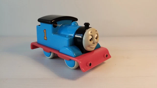 THOMAS THE TANK Engine Push Along Train Golden Bear Vintage 1995 £6.95 ...