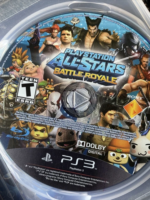 ALL-STARS BATTLE ROYALE (Sony Playstation 3 PS3, 2012) Near Mint Disc ...