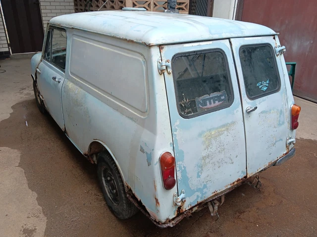 MORRIS MINI WINDOWLESS Panel Van $999.00 - PicClick AU
