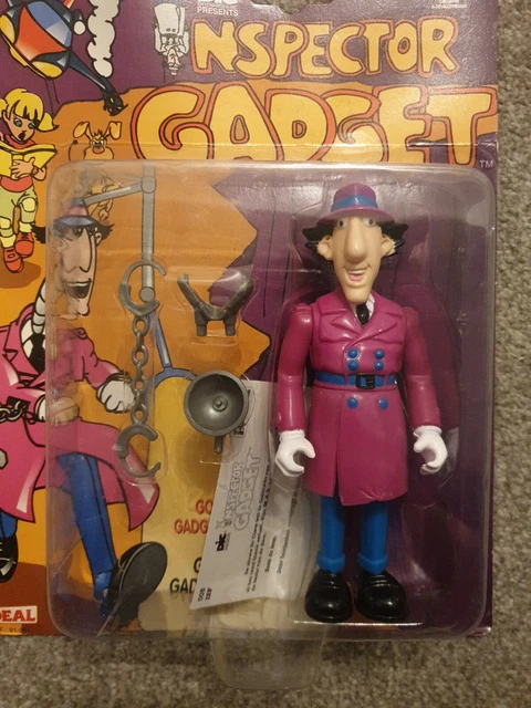 INSPECTOR GADGET GO Go Gadget Extending Neck Tiger/Ideal Toys 1992 Moc ...