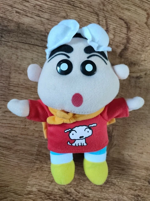 CRAYON SHIN CHAN soft plush figure toy Shiro dog top Yoshito 2003 ...