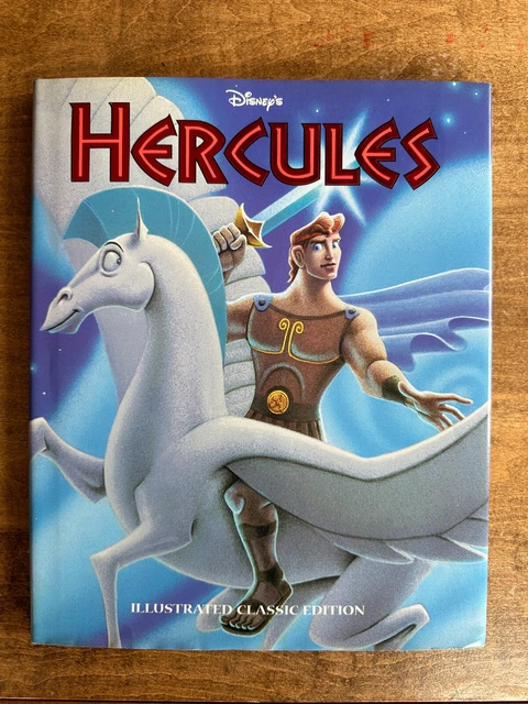1997 DISNEY'S HERCULES Illustrated Classic Edition HB Book DJ £15.05 ...