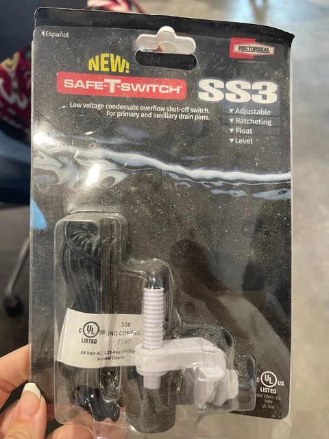 RECTORSEAL SAFE-T-SWITCH SS3 Condensate Overflow Shut-off Switch Part 97647 NEW EUR 20,35 ...