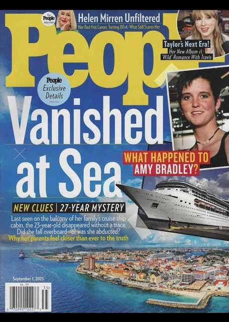 PEOPLE MAGAZINE SEPTEMBER 1st 2025 Vanished at Sea £5.16 - PicClick UK