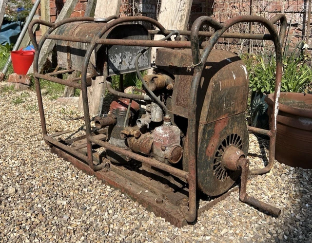 WW2 BRITISH MILITARY Field Generator Charger Starter JAP Engine in ...