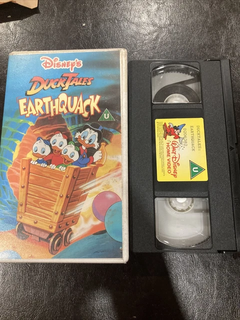 DISNEY’S DUCKTALES - EARTHQUACK VHS Video - Family Entertainment £0.99 ...