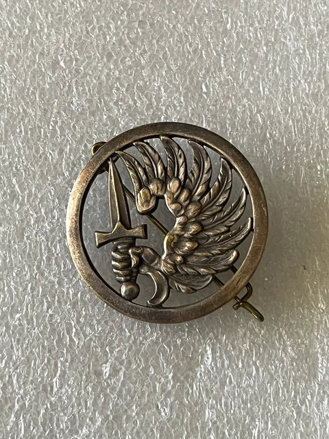 INSIGNE DE BÉRET légion parachutiste 1° REP Indochine sans fabricant ...