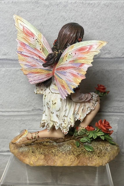 LIMITED EDITION FAIRY Figure Christine Haworth The Perfect Rose Faerie ...