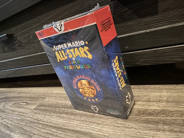 NES NINTENDO SUPER Mario All-Star Plus World CIB Big box Limited 5 In 1 ...
