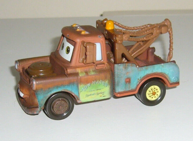 DISNEY PIXAR CARS Tow Mater Diecast Model Toy Car by Mattel £4.99 ...