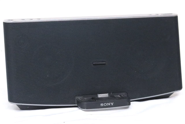 SONY RDP-X200IP PERSONAL Audio Docking System Bluetooth iPod Aux Tested ...