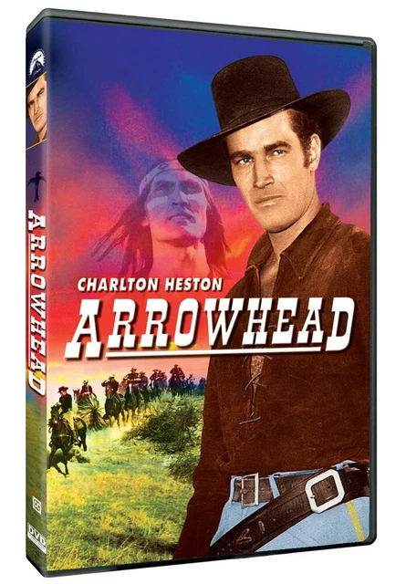 ARROWHEAD (DVD) BRIAN Keith Charlton Heston Jack Palance Katy Jurado ...